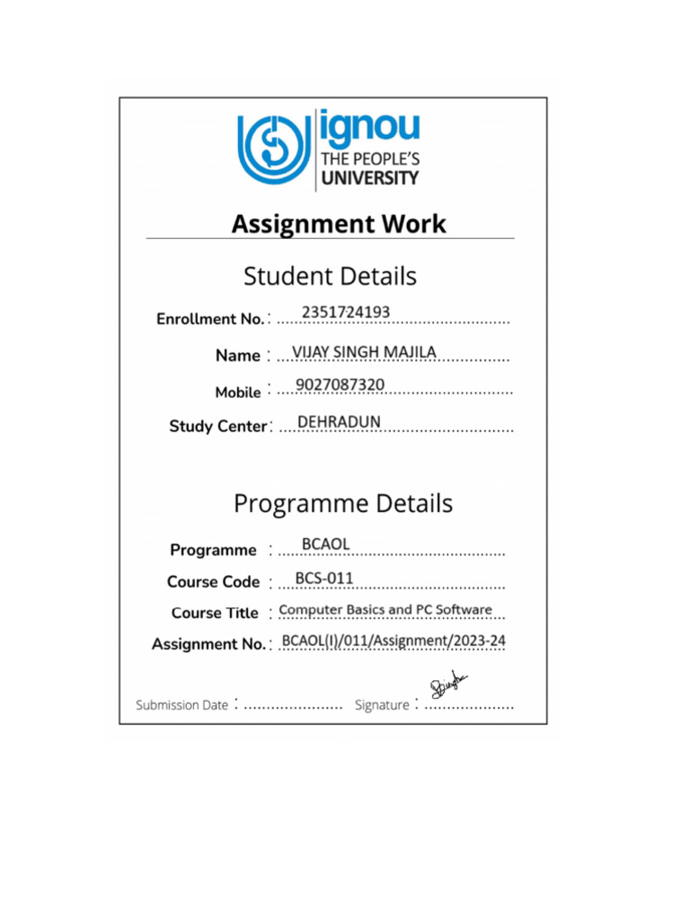 BCS 011 | Download Free PDF | Random Access Memory | World Wide Web