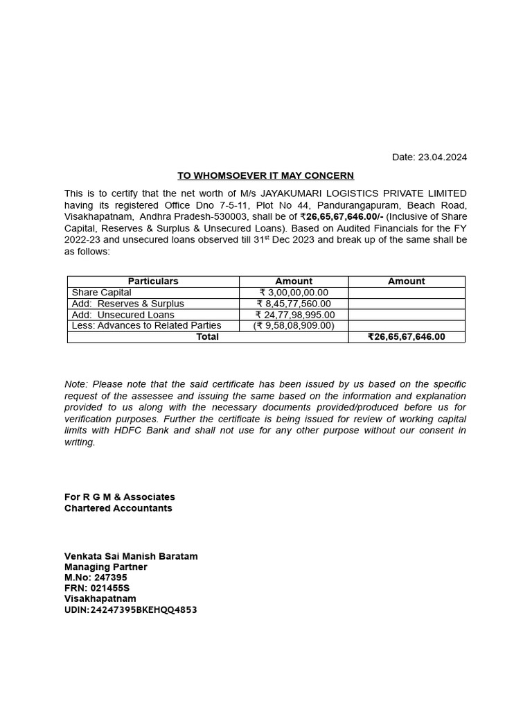 MIB Certificate | PDF