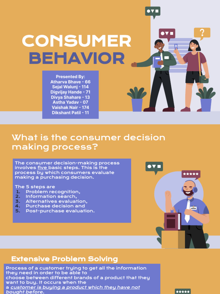 Consumer Behavior | PDF | Brand | Decision Making
