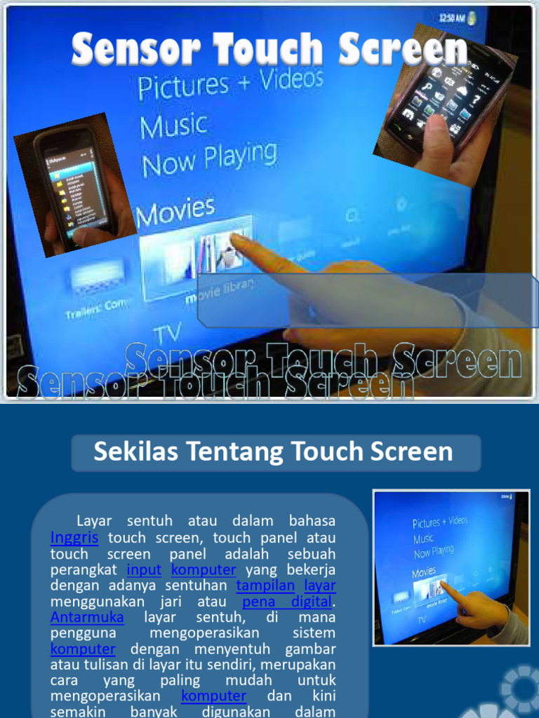 SensorTekan TouchScreen | PDF