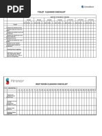 Housekeeping Timetable Updated | PDF