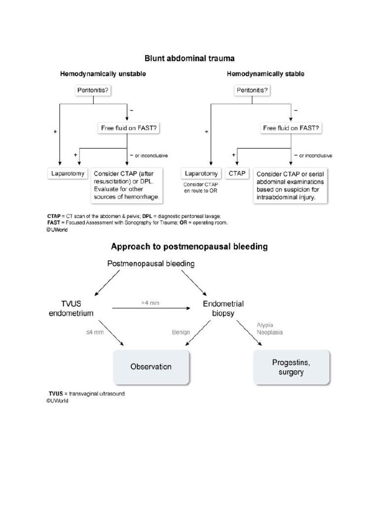 Uworld Flow Charts | PDF | Social Science | Science & Mathematics