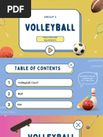 Lesson 2 Volleyball Equipment | PDF | Volleyball | Area
