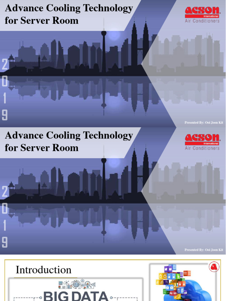 Advance Cooling Technology For Server Room Finalize 30.11.2019 | PDF ...