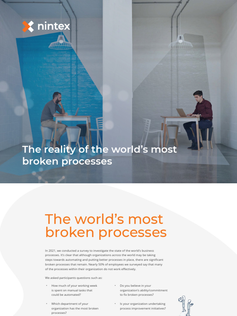World's Most Broken Business Processes | PDF | Automation | Employment