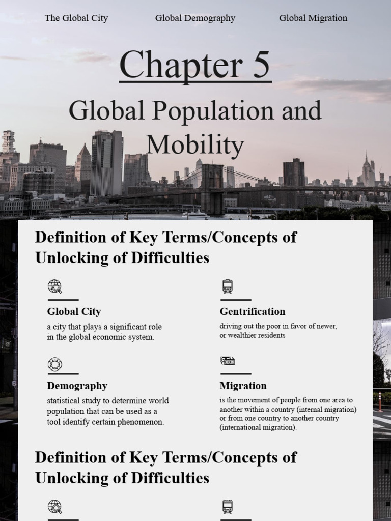 Lesson 1 The Global City | PDF | Globalization | Soft Power