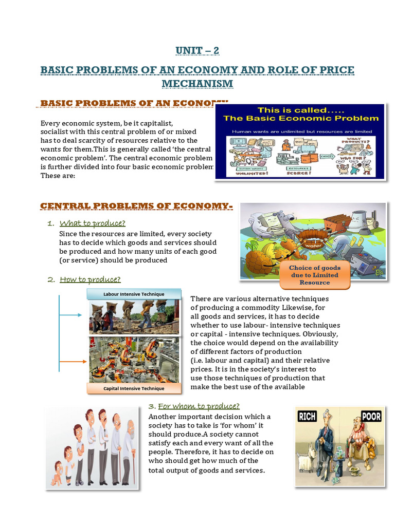 Chapter 1 Unit 2 | PDF | Capitalism | Economic System