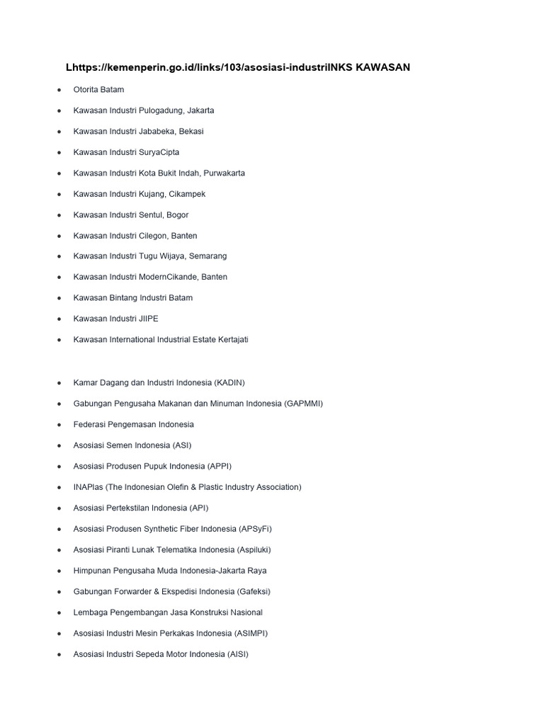 Kemenperin | PDF | Sains & Matematika
