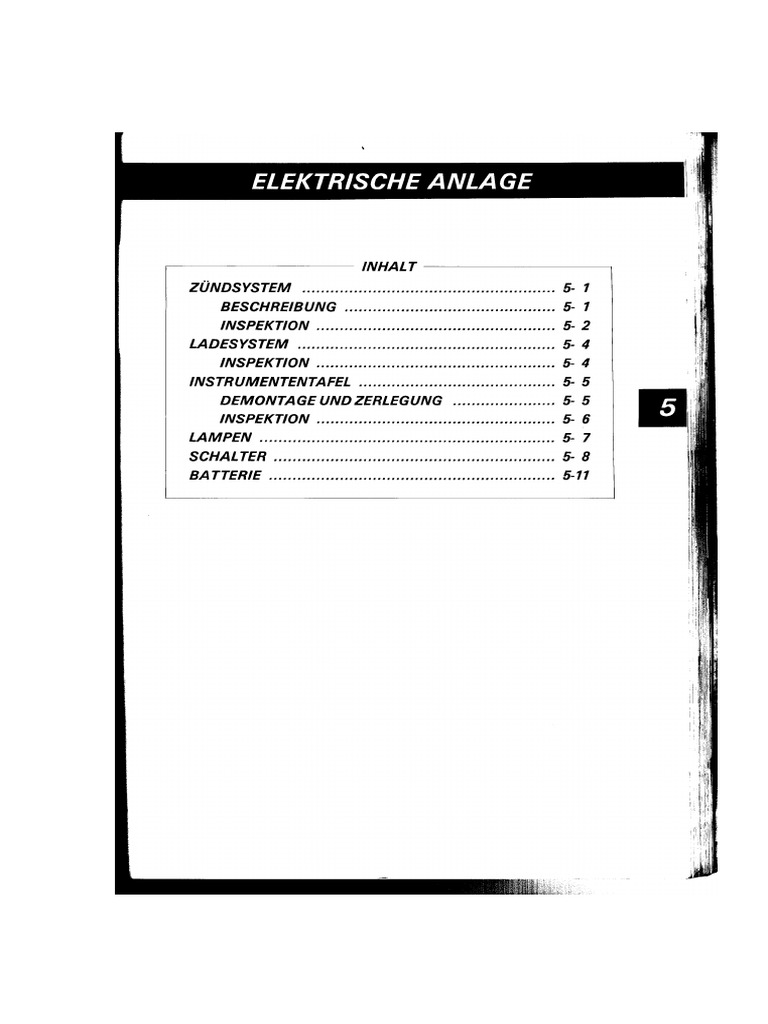 5 - Elektrische - Anlage | PDF