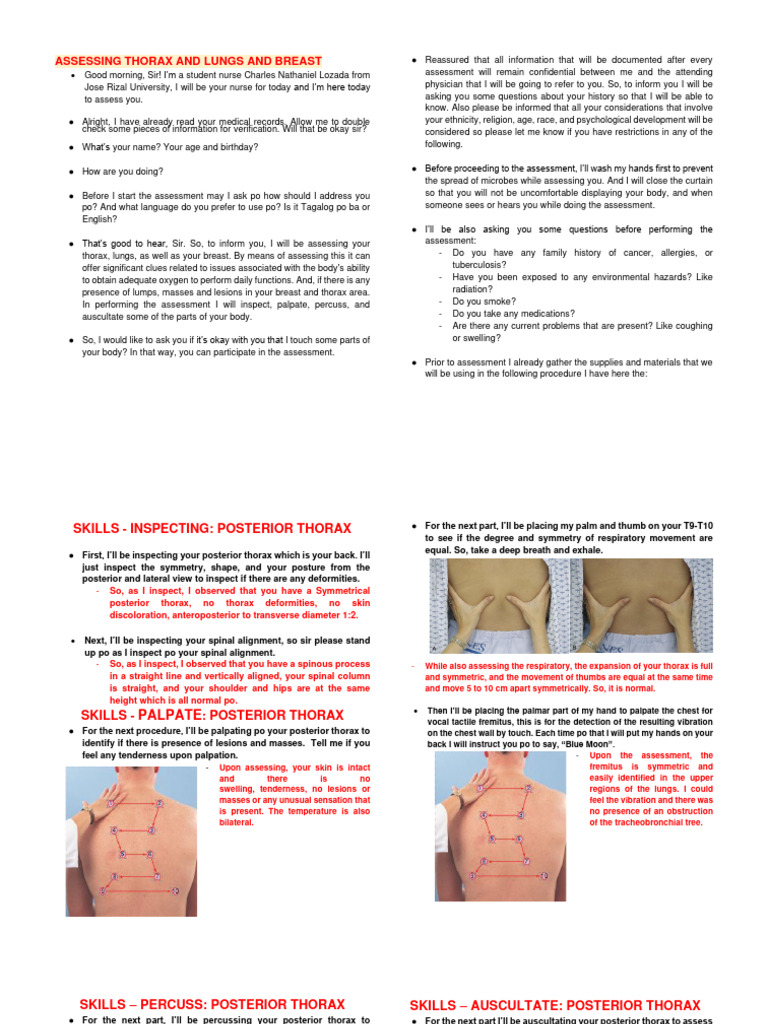 Ha Script Thorax Lungs and Breast | PDF | Respiratory System | Thorax