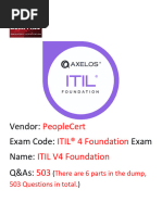 ITIL 4 Foundation Study Material V2.3 | PDF | Computers
