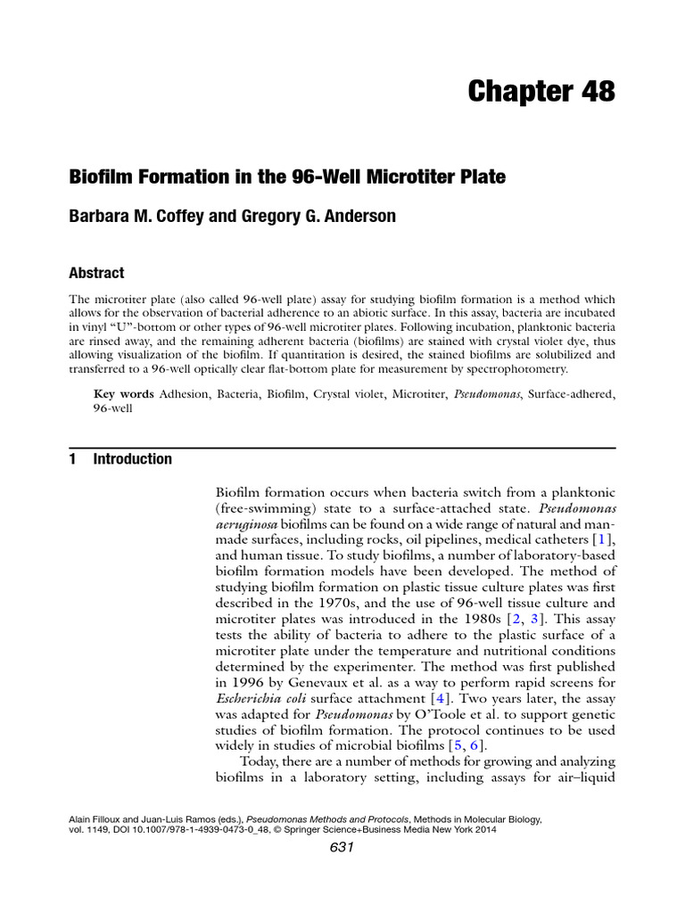 Biofilm Formation of Kleb | Download Free PDF | Biofilm | Bacteria