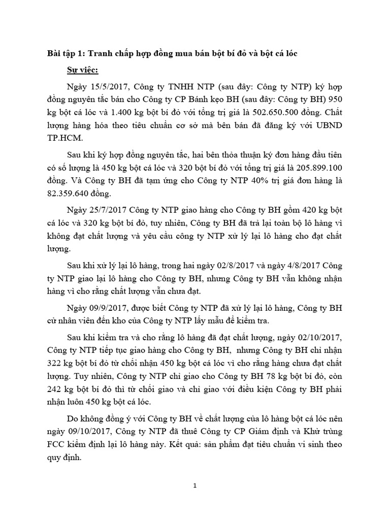 Bài Tập Thao Luan -2022 | PDF