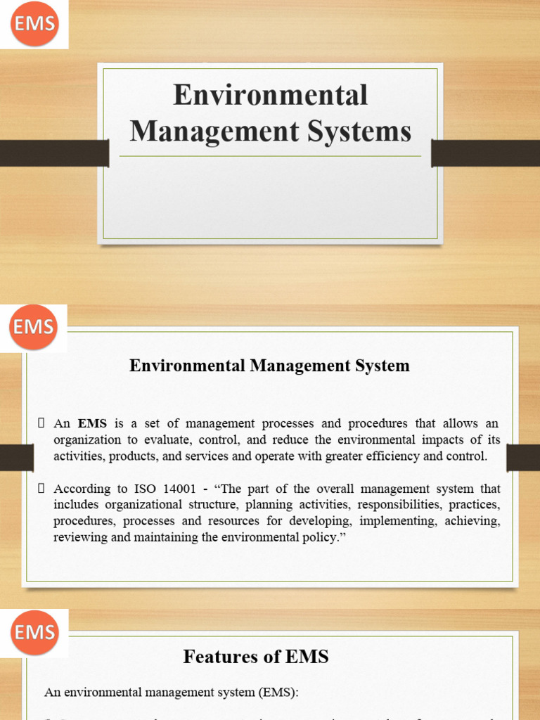 Environmental Management Systems | PDF | Business | Economy And The ...