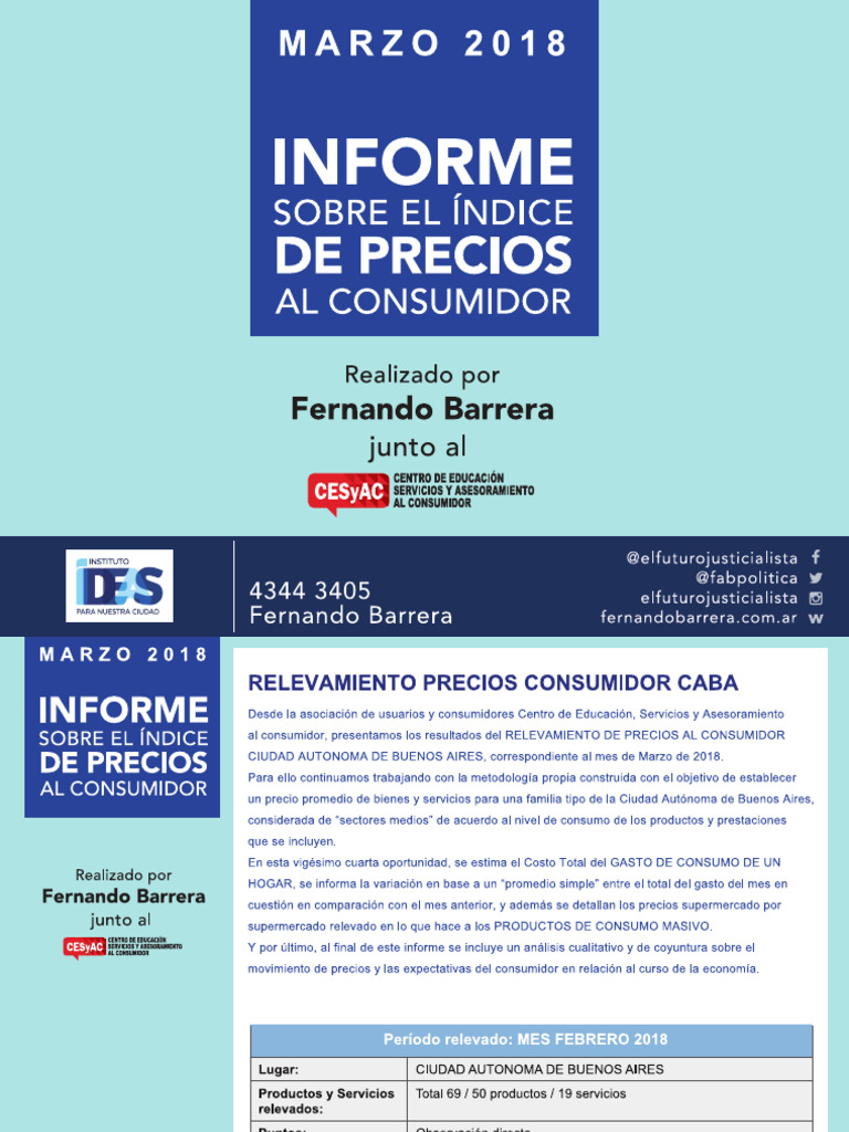 Ipc Marzo 2018 | PDF