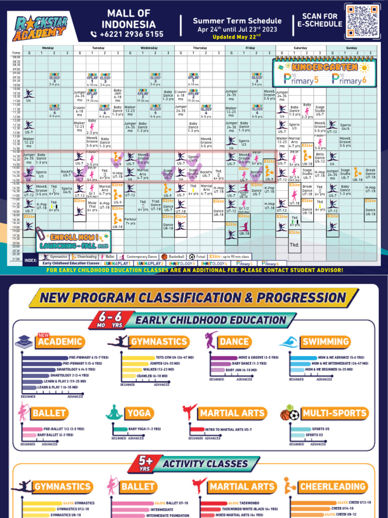 Mommy Choise Weekdays MOI Schedule Summer Term 2023 Week 5 | PDF | The Arts | Physical Exercise