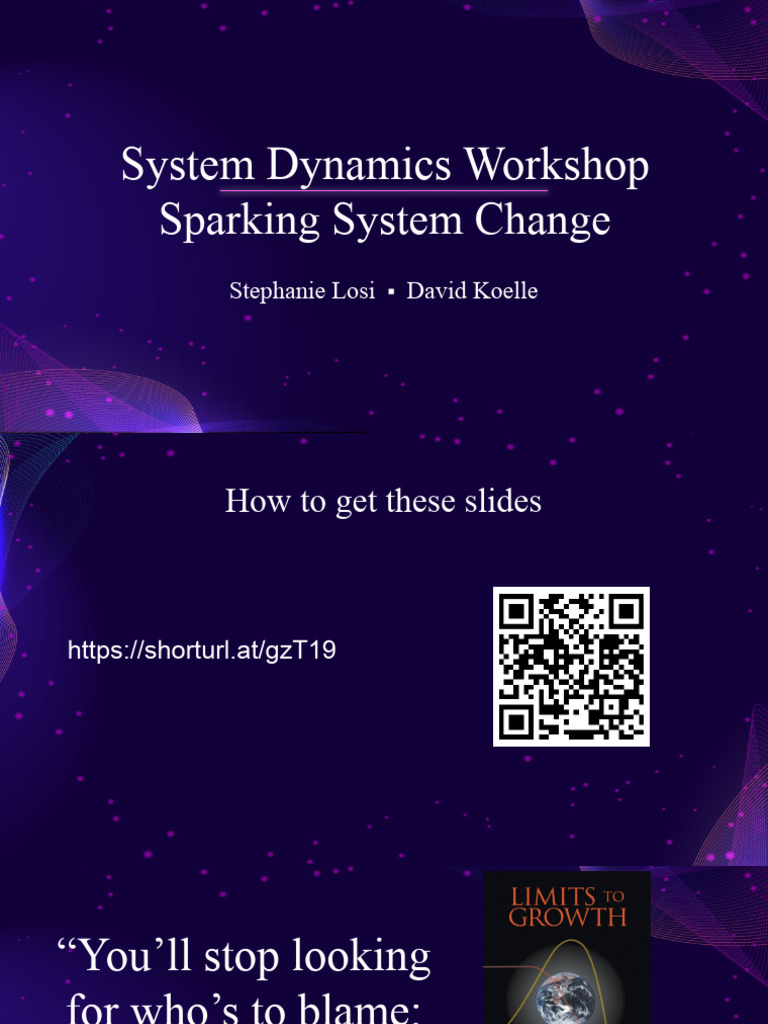 SXSW 2024 System Dynamics | PDF | Negative Feedback | Positive Feedback