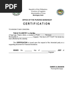 Barangay Census Form | PDF