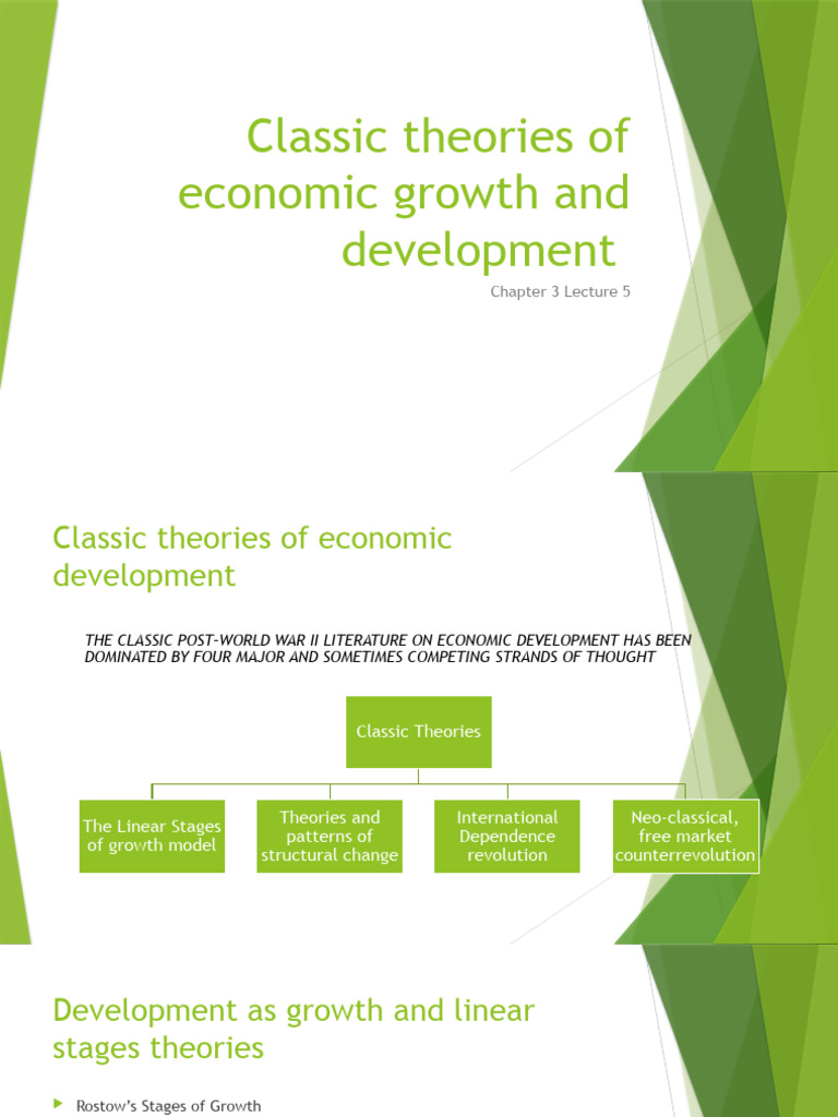 Chapter 3 | PDF | Economic Growth | Neoclassical Economics
