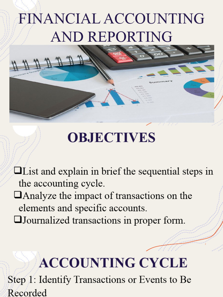 Steps in the Accounting Cycle | PDF | Debits And Credits | Financial ...