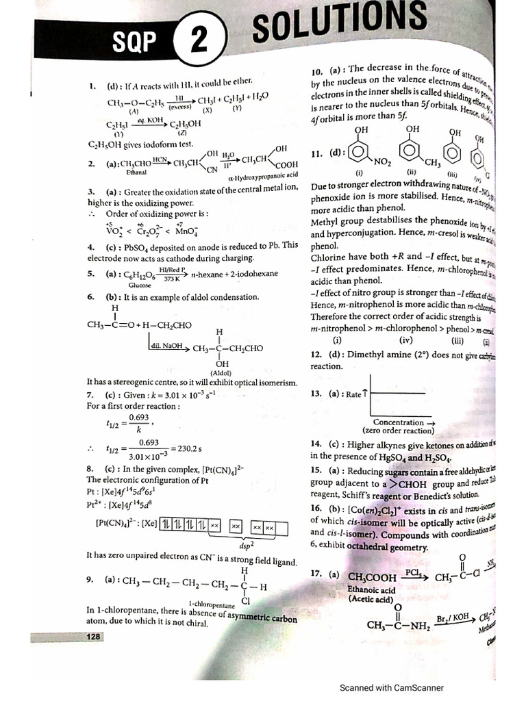 Sample Paper Answer 2 | PDF