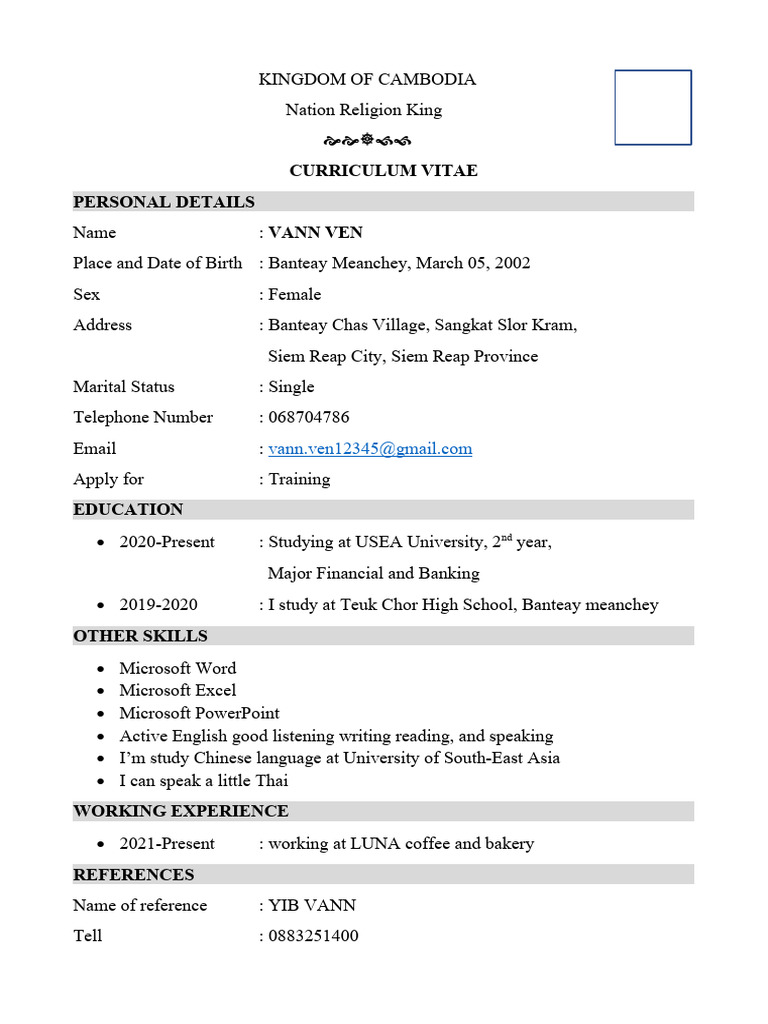 CV and Cover Letter | PDF | Learning | Behavior Modification