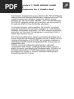 PMA Entrance Exam Reviewer 2025 | PDF