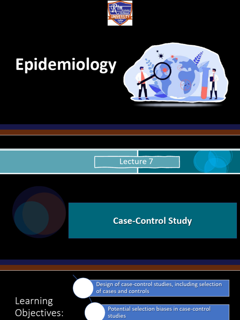 Case-Control Study Design and Biases | PDF | Cohort Study | Epidemiology