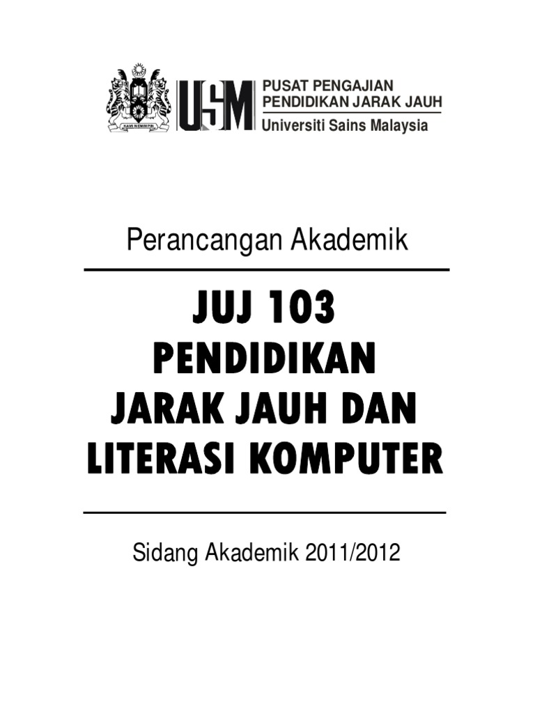 Pendidikan Jarak Jauh di USM | PDF