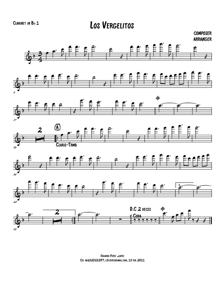 Los Vergelitos Version 2 | PDF