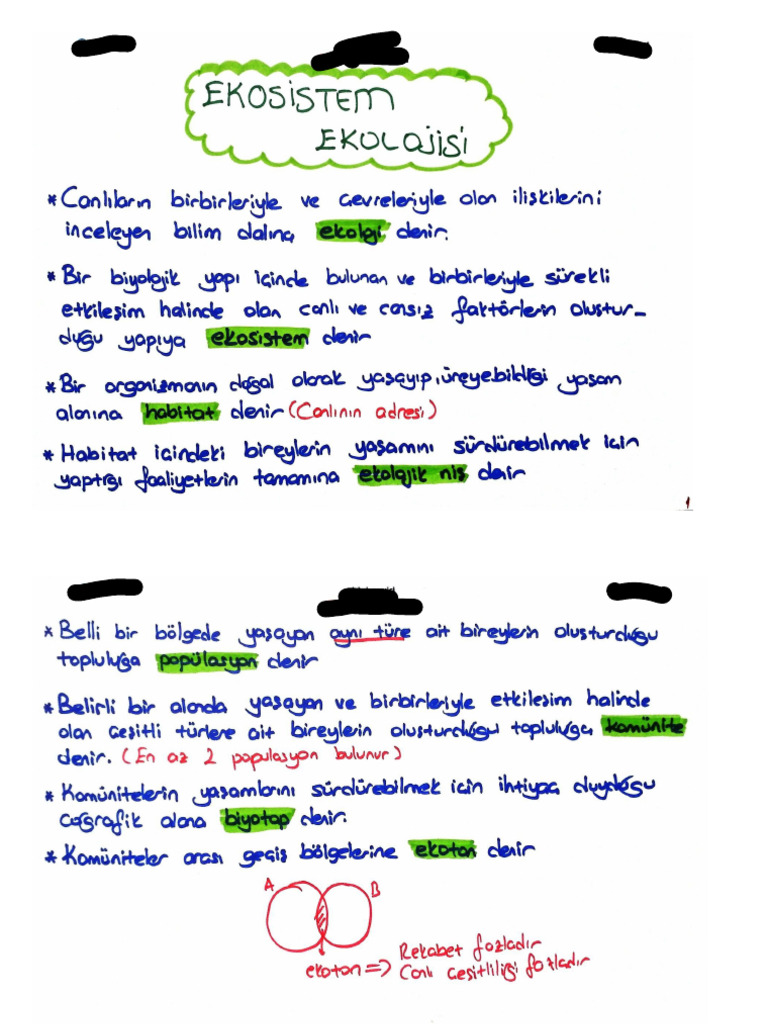 Ekosistem Ekolojisi 1 Pdf