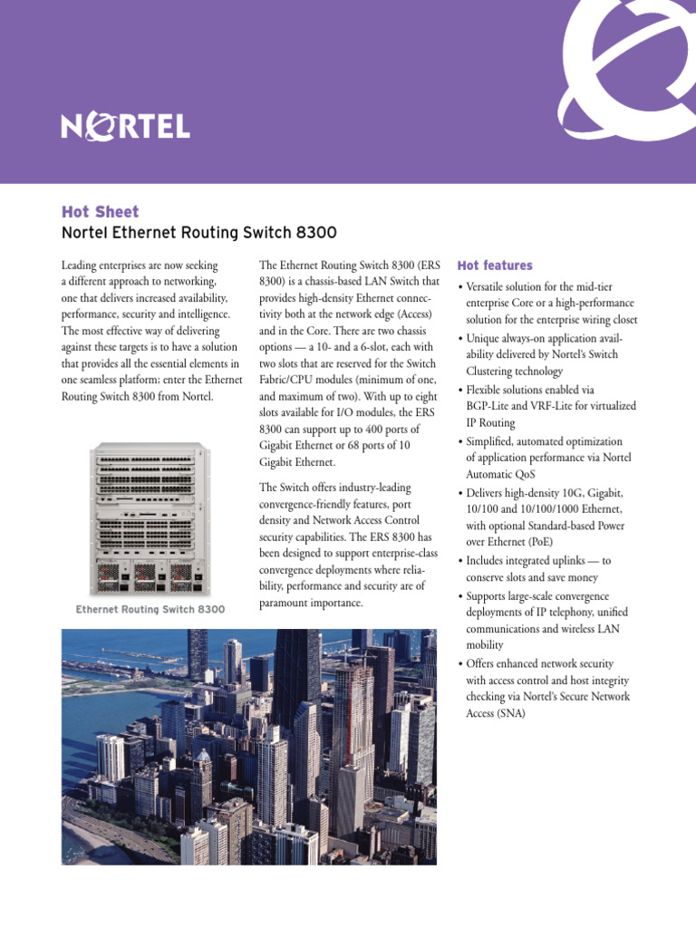 Tarjeteria 8600 | PDF | Network Switch | Computer Network