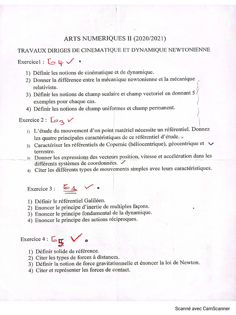 TD Pysique-1 | PDF