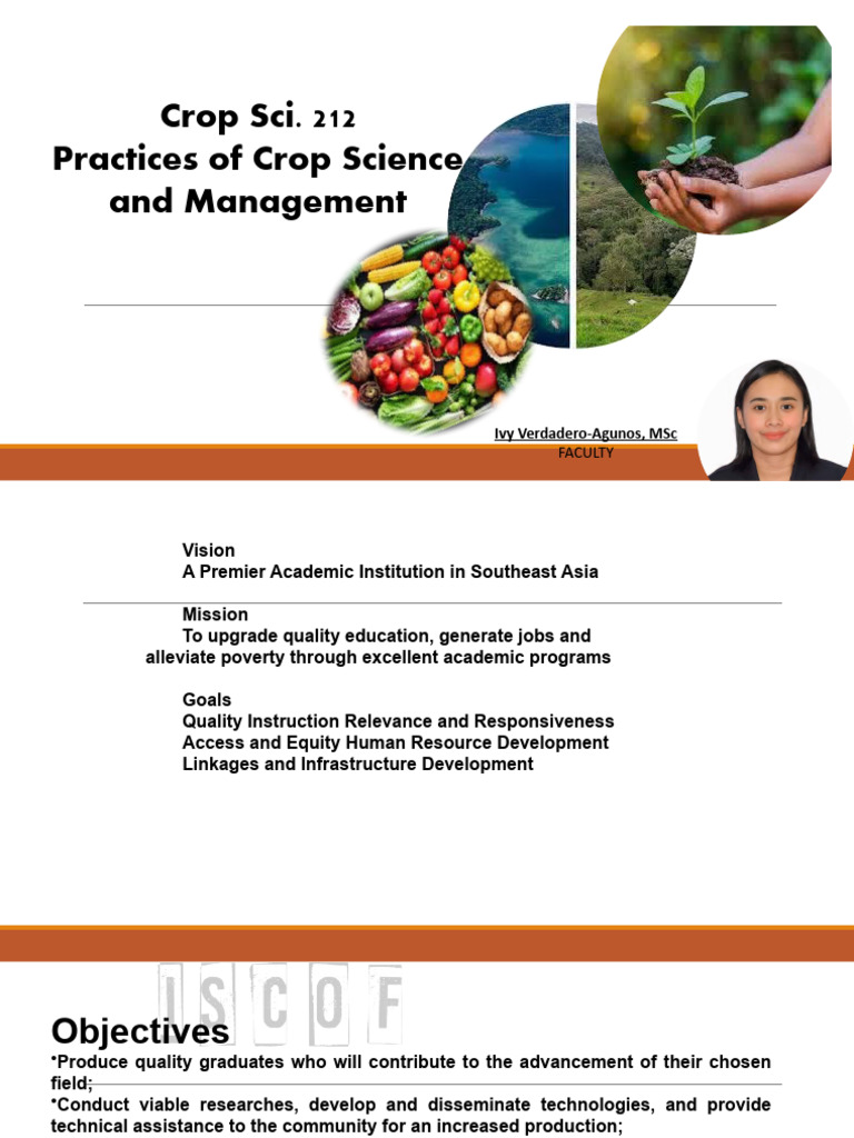 Crop Sci 212 Lecture PPT 9-14 | Download Free PDF | Tillage | Agriculture