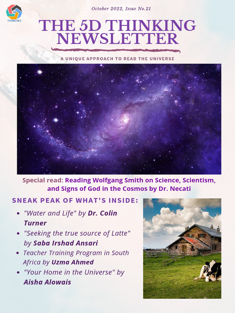 5D Thinking Newsletter Issue21 | PDF | Milky Way | Reality