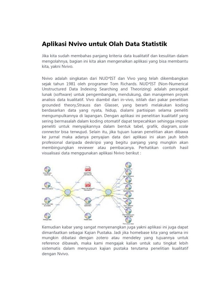 Aplikasi Nvivo Untuk Olah Data Statistik | PDF
