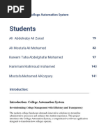 College Automation System Overview | PDF | Unified Modeling Language ...