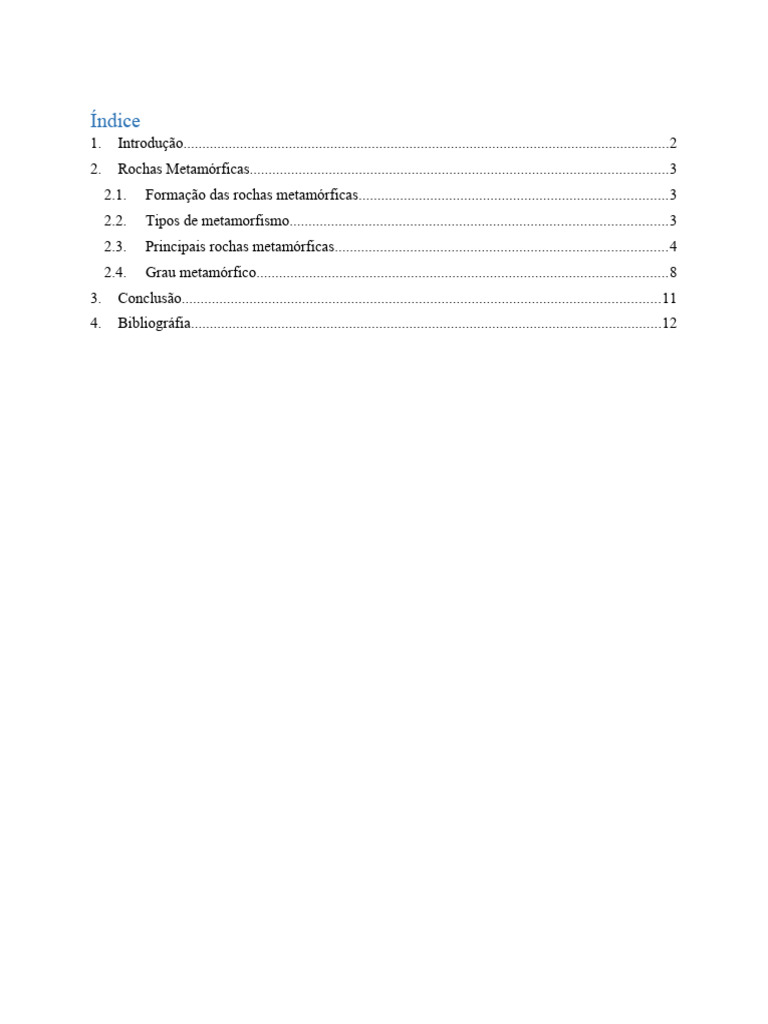 Tipos e Exemplos de Rochas Metamórficas | PDF | Rochas (Geologia ...