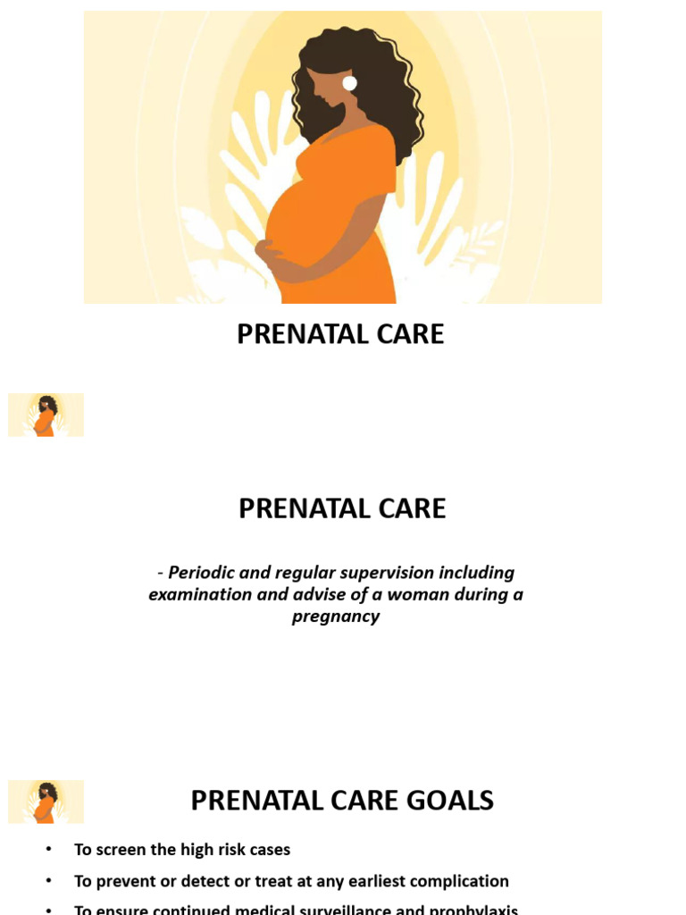 Prenatal | PDF | Pregnancy | Prenatal Development