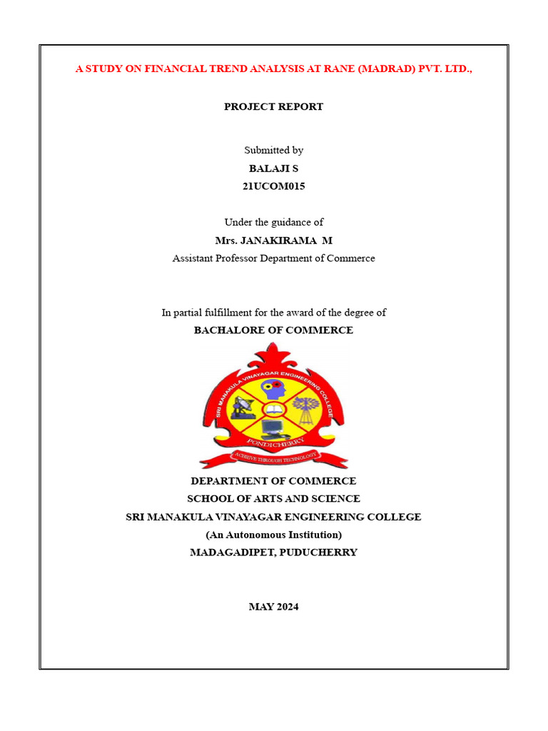 Rane Madras LTD | PDF | Expense | Equity (Finance)