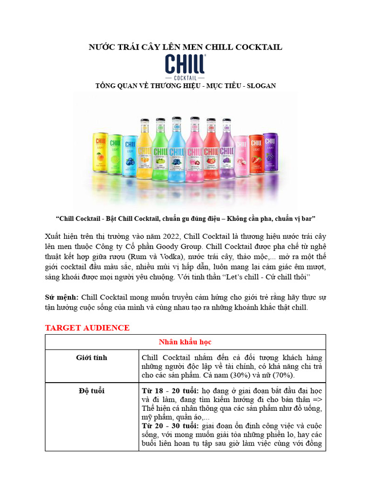 Chill Cocktail | PDF