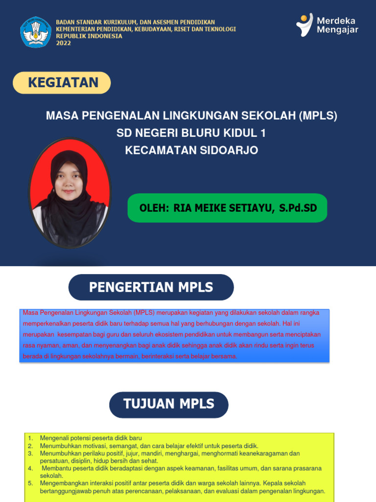 Transisi PAUD SD Kegiatan MPLS SDN Bluru Kidul 1 | PDF | Sains & Matematika