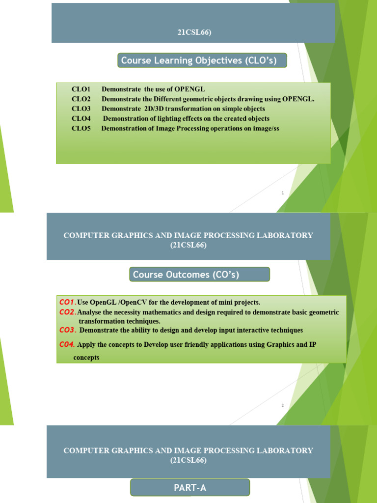 OpenGL Basics For Sample Program | PDF | Computer Graphics | 2 D Computer Graphics