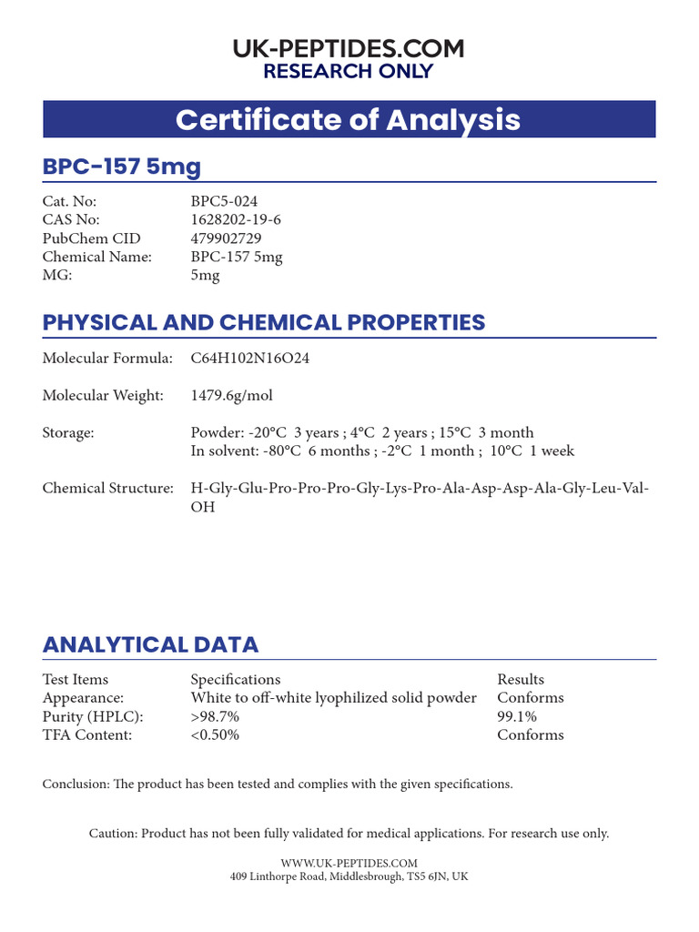 Coa Peptides Website 8 | PDF | Technology & Engineering