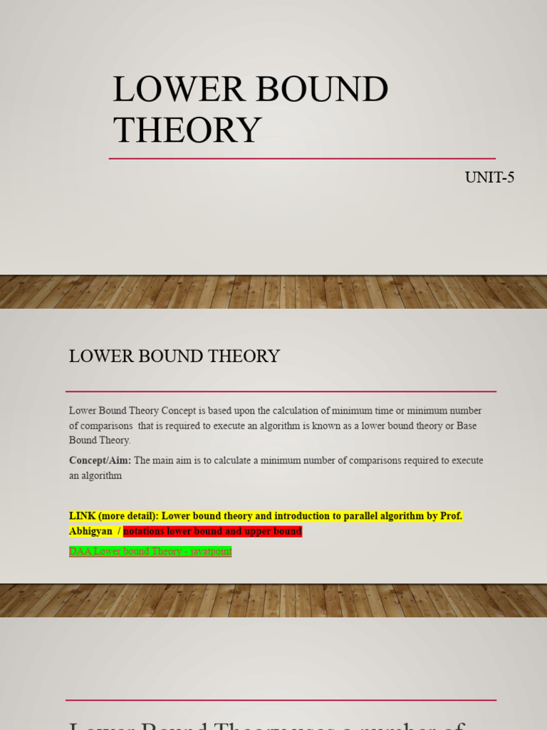 UNIT5 - Comparison Tree | Download Free PDF | Algorithms And Data Structures | Applied Mathematics