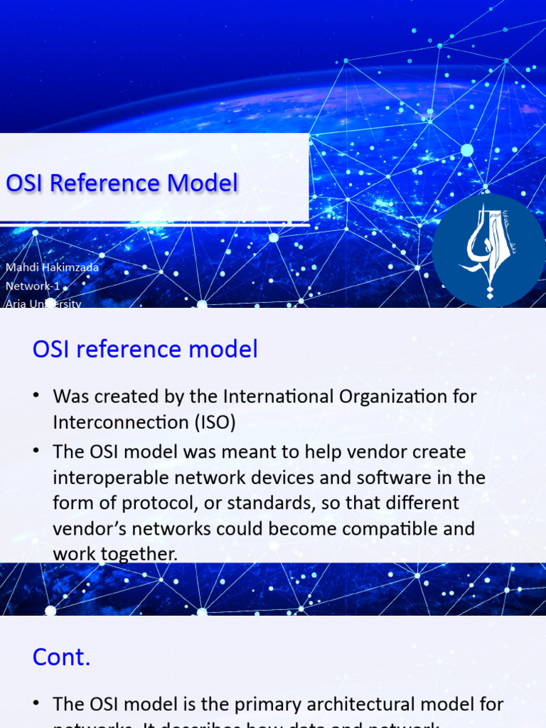 Understanding the OSI Reference Model | PDF | Osi Model | Computer Network