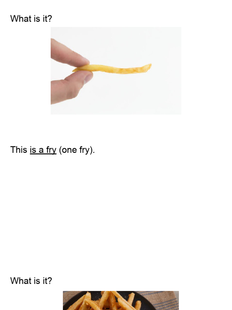 Singular and Plural Food Items | PDF | Cooking, Food & Wine