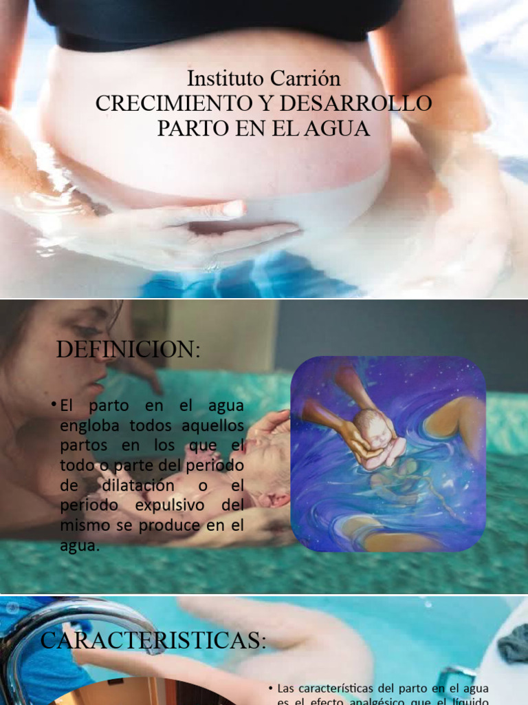 Parto en El Agua | PDF | Salud y bienestar | Ciencia y matemáticas