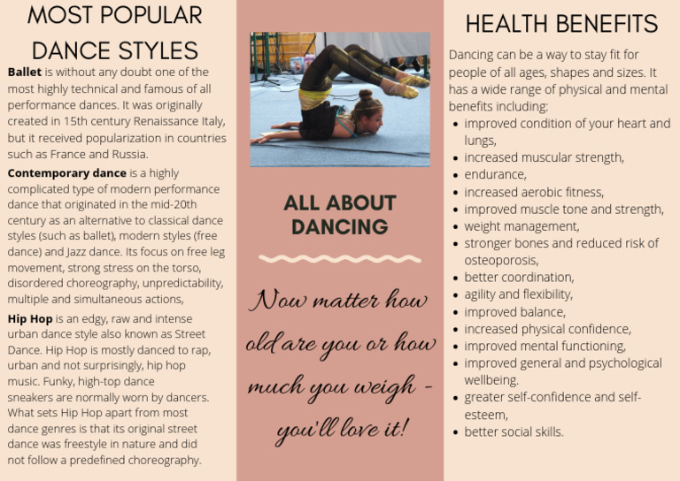 ALL ABOUT DANCING | PDF | Dances | Ballet
