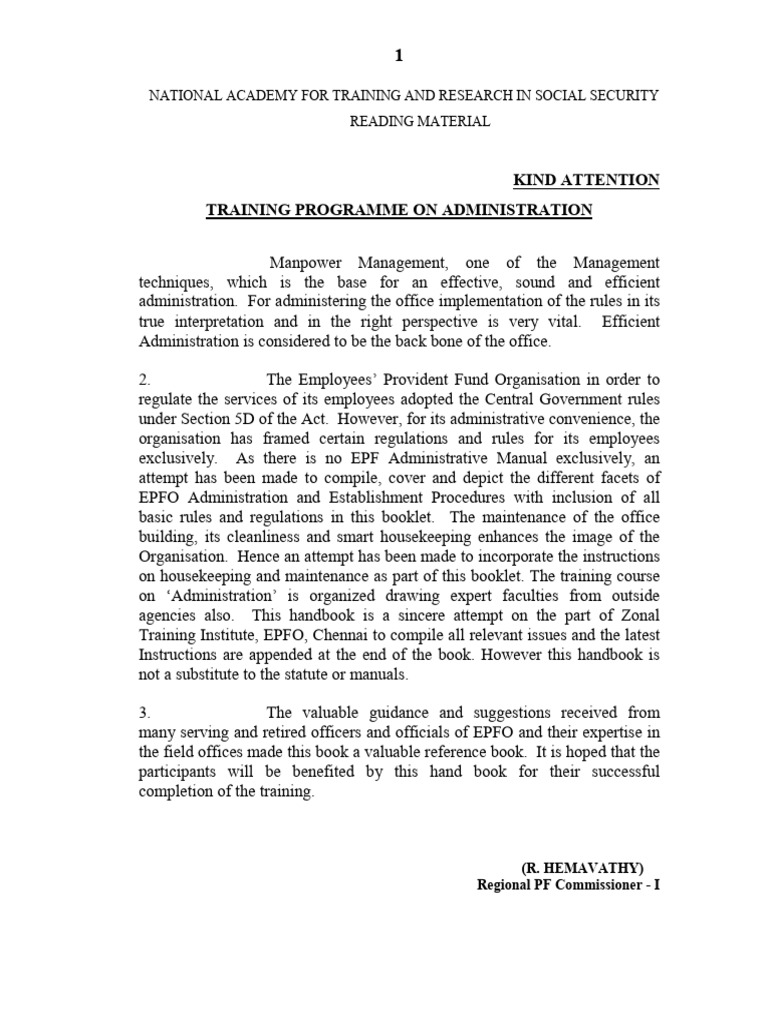 Administration | PDF